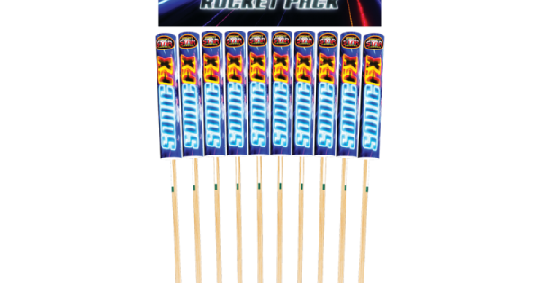 Sonic FX Pack of 10 Mini Rockets