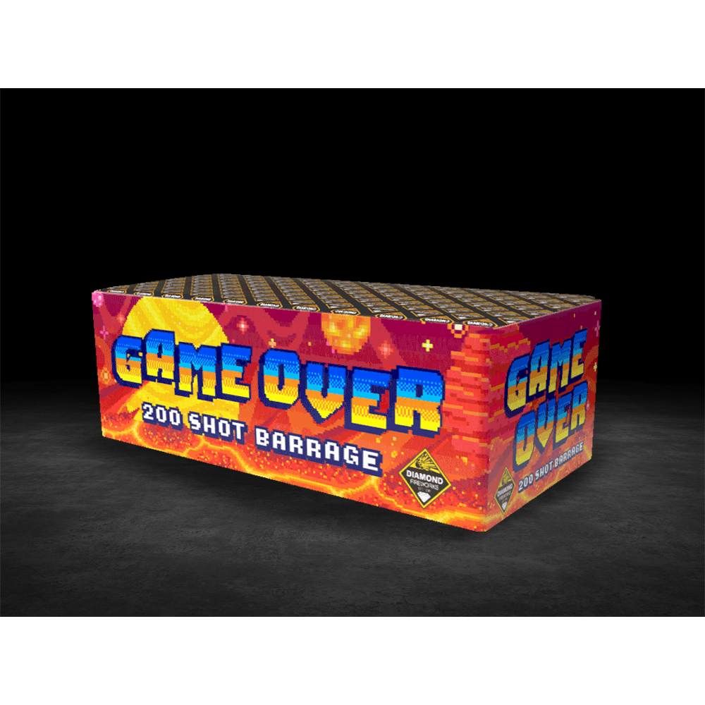 Game Over 200 Shot Compound Barrage
