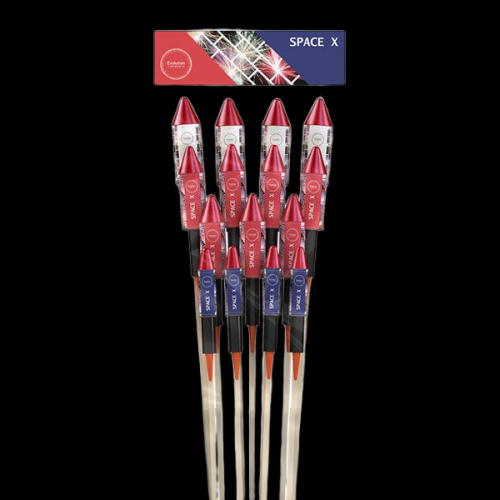 Space X Pack of 15 Rockets